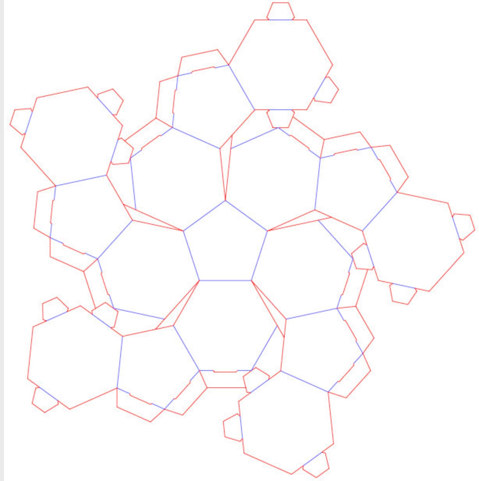 Paper Ball Template SVG - Soccer Ball Paper Toy - Cricut Template for ...