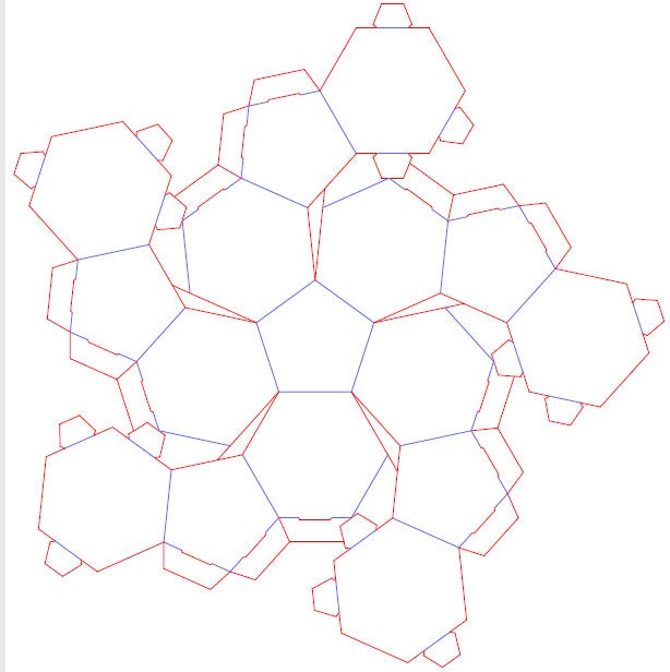 Paper Ball Template SVG - Soccer Ball Paper Toy - Cricut Template for ...