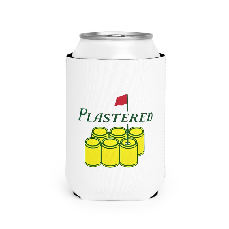 The Masters "plastered" Logo - Greenside Gear Masters Koozie | Non-slip ...