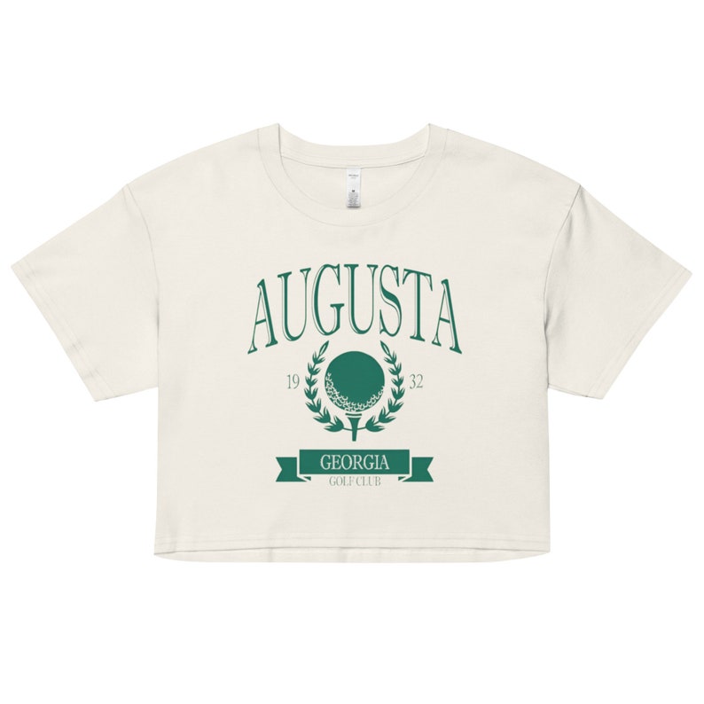 Vintage Augusta National Golf Crop Top | Women's Graphic Tee | Masters ...
