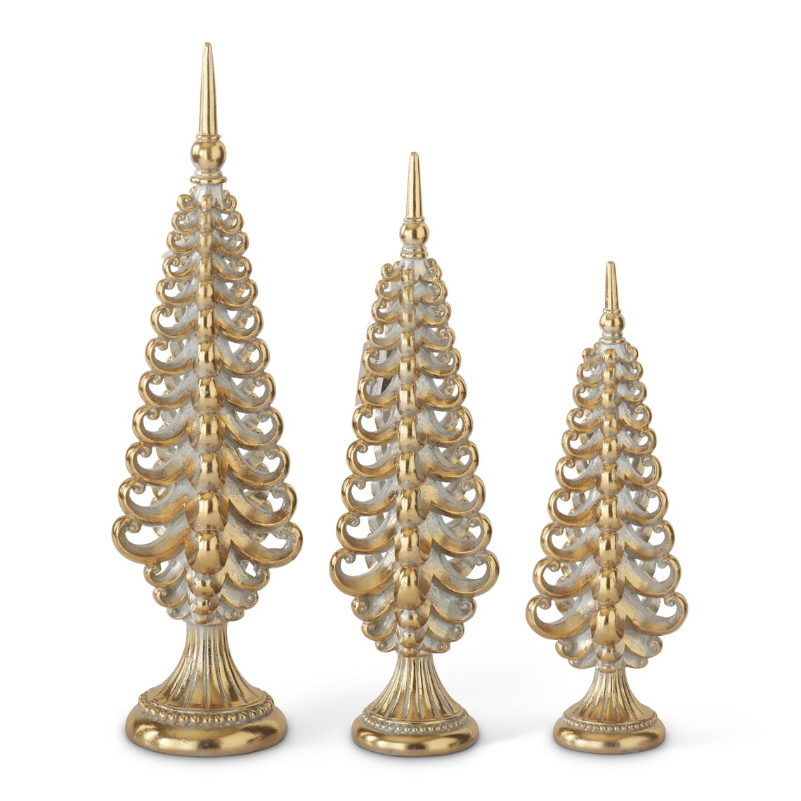 Silver Gold Christmas Tree | Gold Christmas Tree | Metallic Gold Tree ...