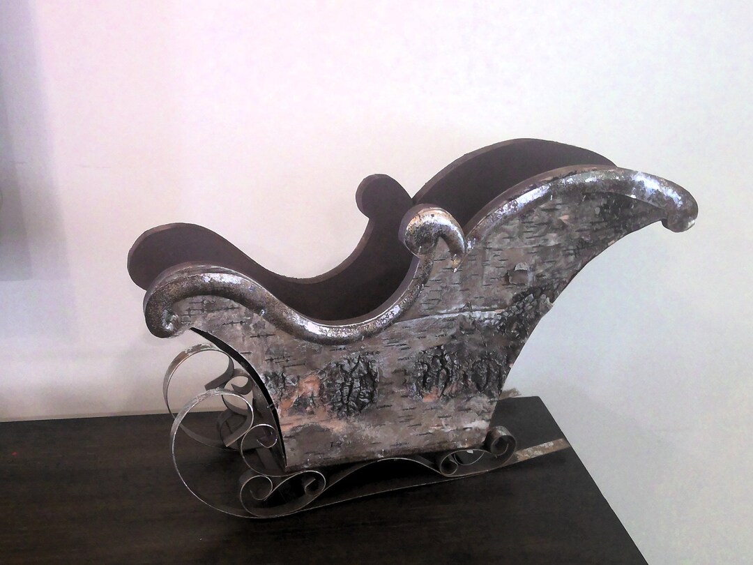 Christmas Sleigh, Sleigh Centerpiece, Christmas Sleigh Arrangement ...