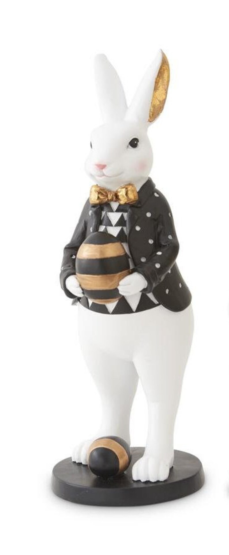 Easter Bunny Statue Rabbit Figurine Easter Gift Bunny Figurine Easter ...