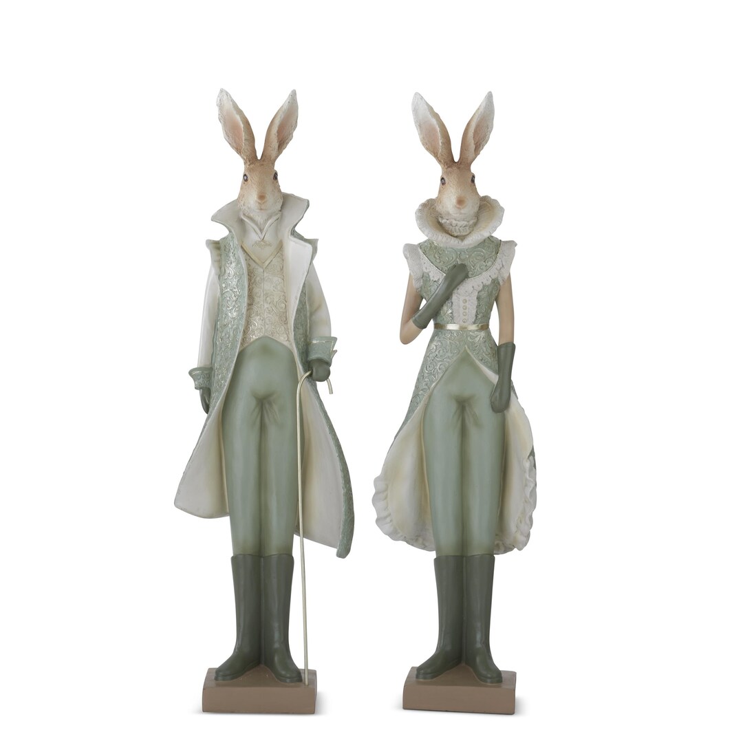 Easter Bunny Statue | Rabbit Figurine | Easter Gift| Bunny Figurine ...