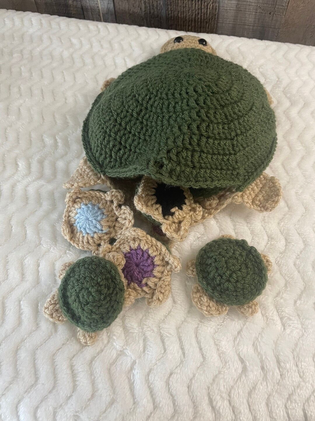 Crochet Match Game Turtle - Etsy Canada