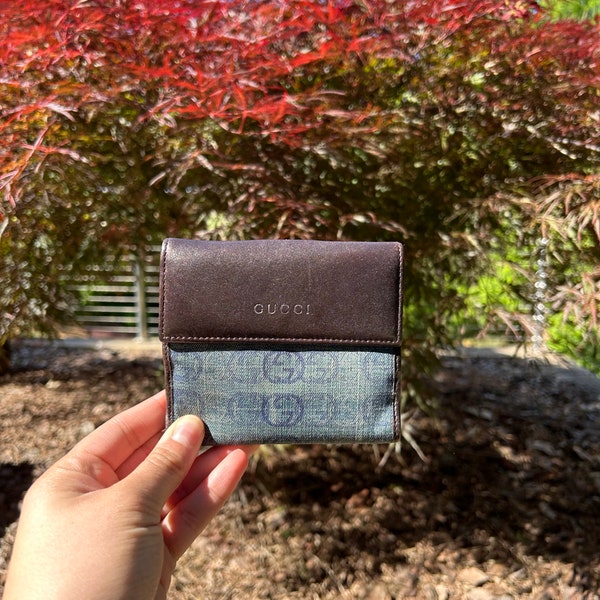 Gucci Vintage Wallet - Etsy