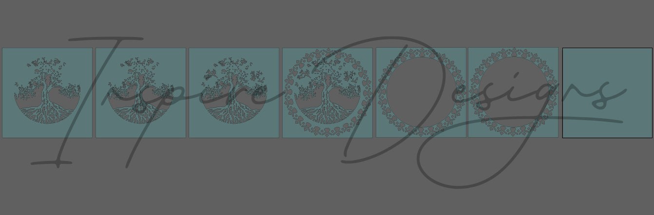 Tree of Life Light Box, Shadow Box, SVG, Cricut, Led, Silhouette, Paper ...