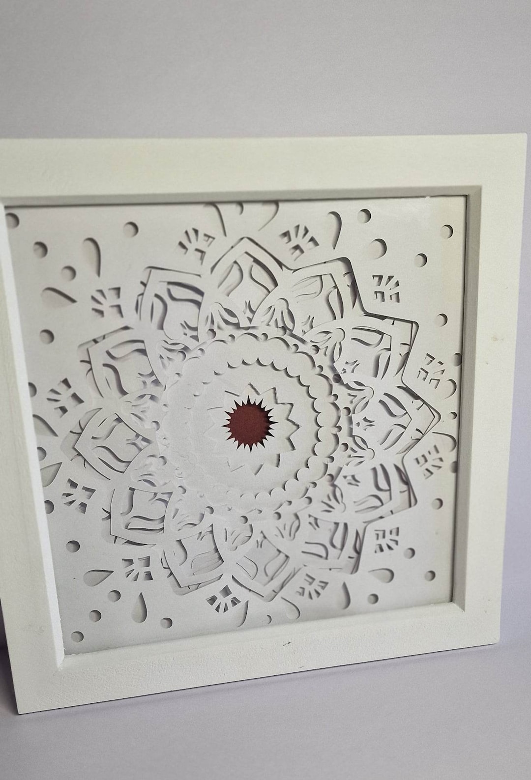 Mandala Lightbox, Shadow Box, SVG, Cricut. Paper Art, Wall Decor. - Etsy
