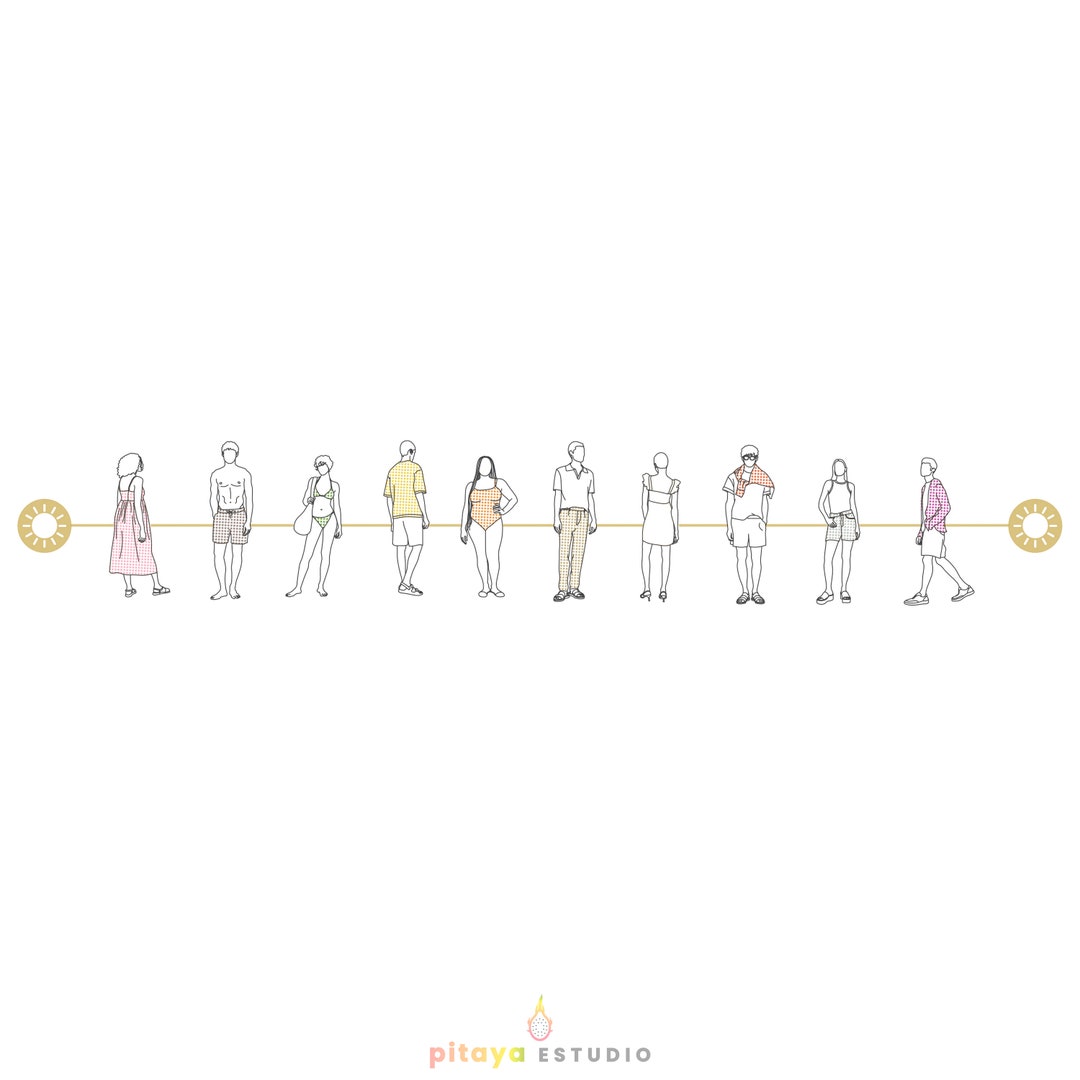 Pack Autocad DWG Summer - Etsy