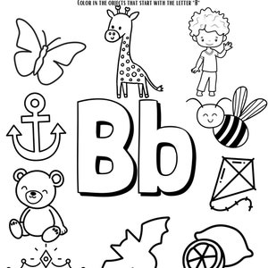 Preschool Beginning Sounds - Etsy