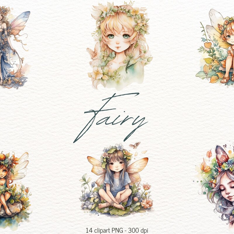 Fairy Graphics - Etsy