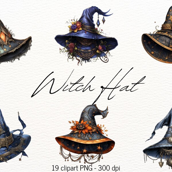 Sorting Hat Clipart - Etsy