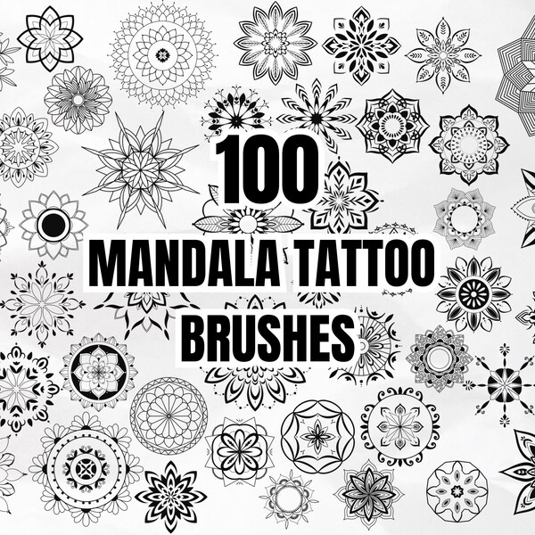 Mandala Stamp - Etsy