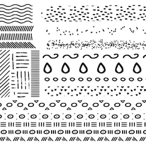 100 Fine Line Brushes for Procreate (digital Download) - Etsy