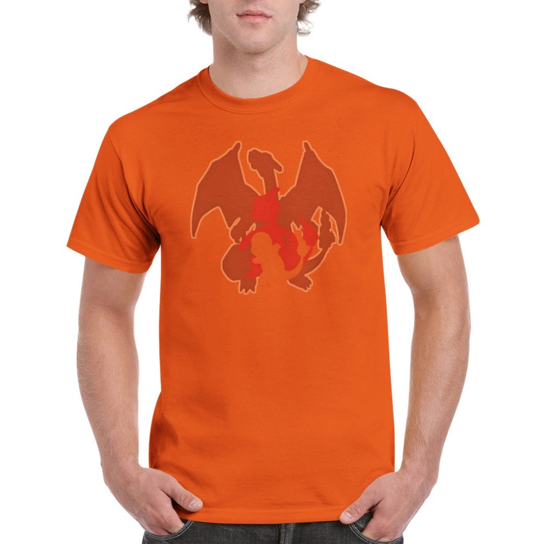 Pokemon Shirt Silhouette Outline Kanto Starters Custom Art - Etsy