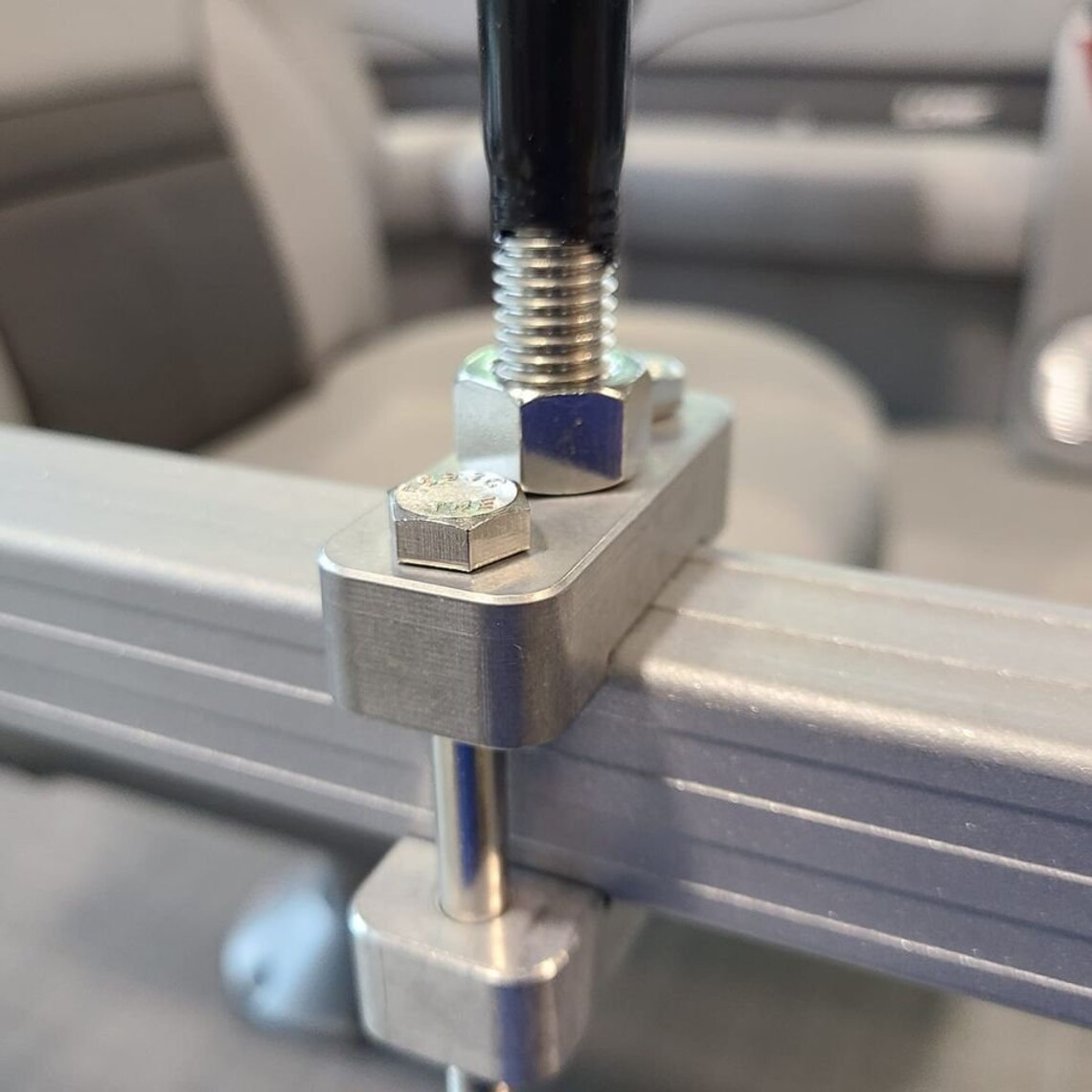 Rod Holder Bases for Pontoon Boats and Square Rails - Etsy