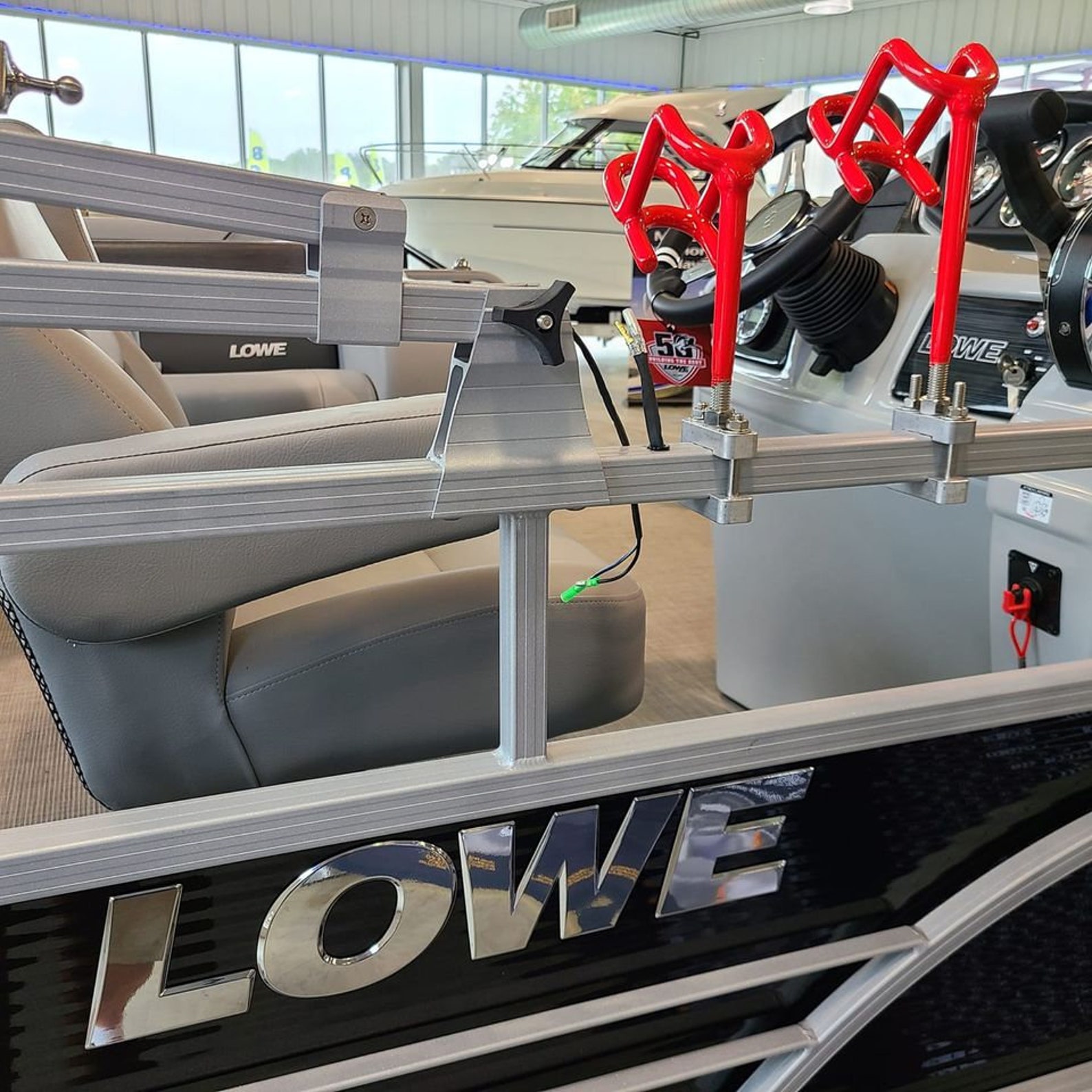 Rod Holder Bases for Pontoon Boats and Square Rails - Etsy