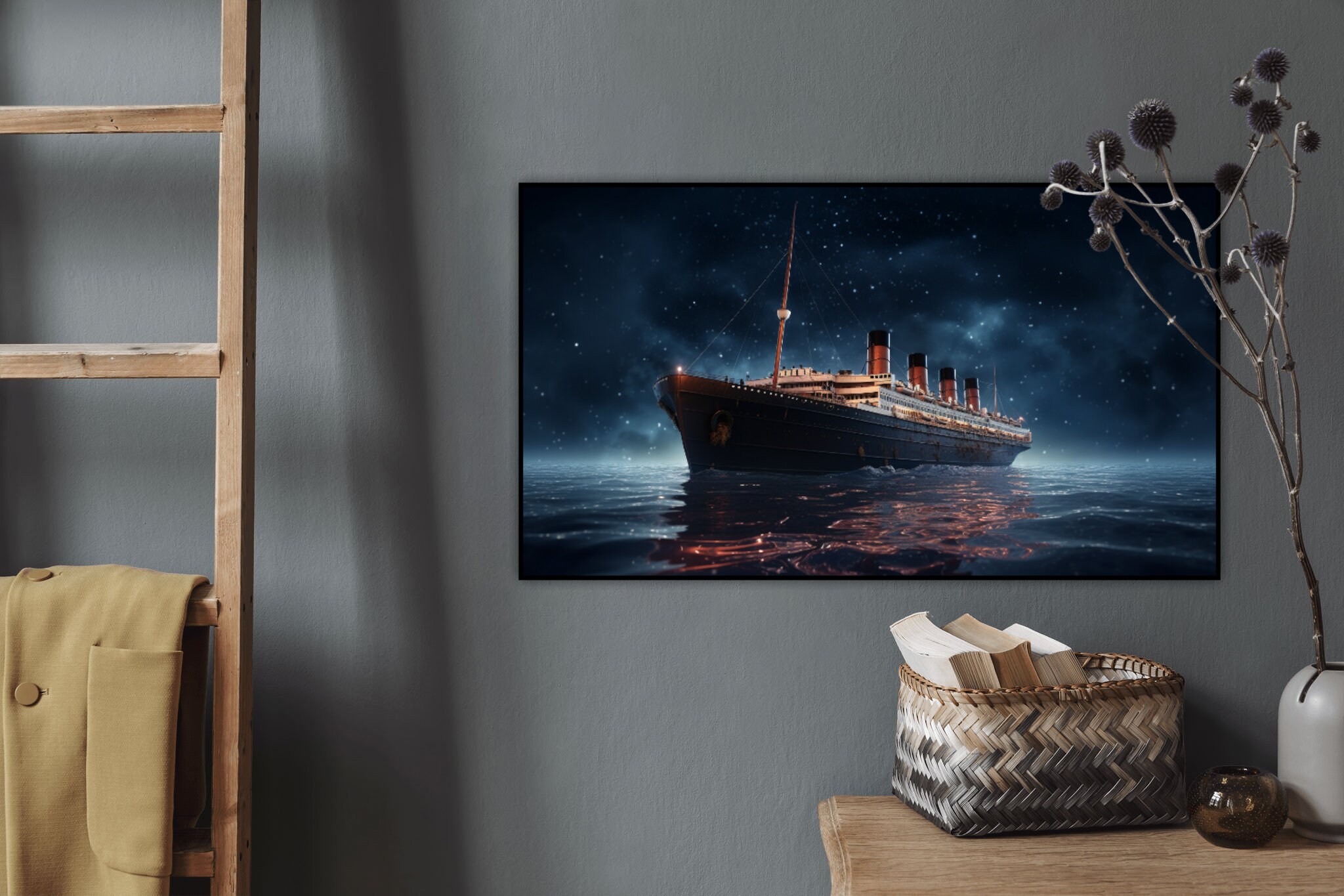 Digital Print - Titanic - Etsy