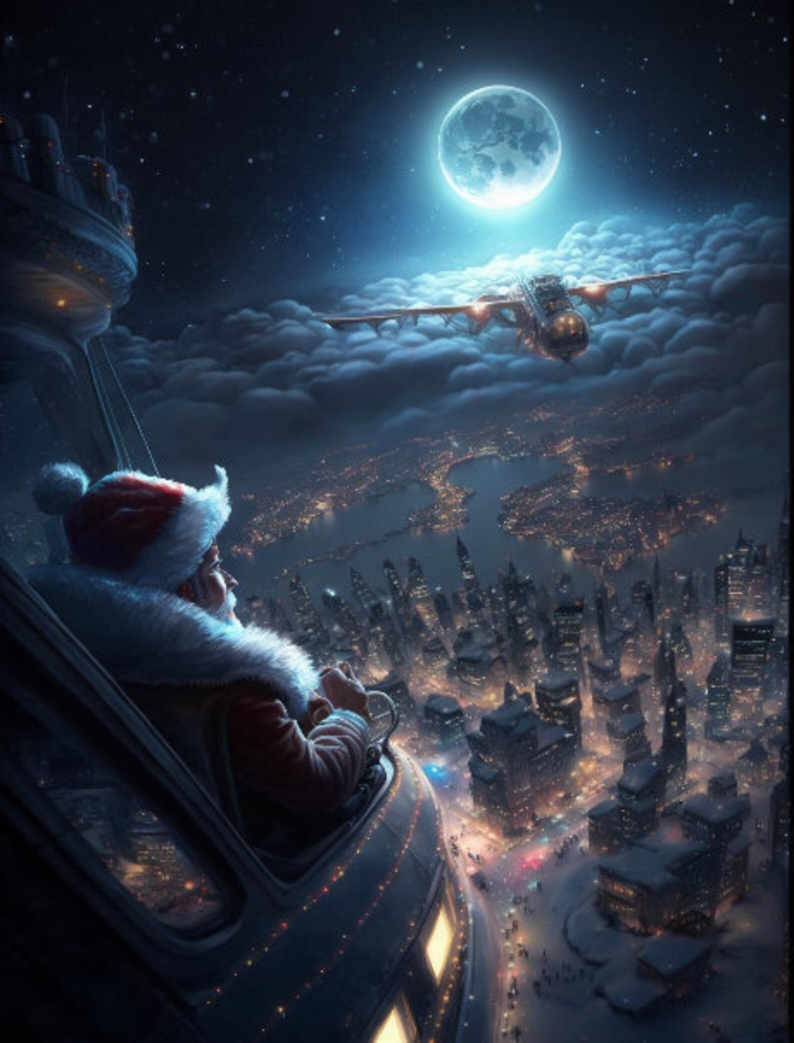 Digital Print - Future Santa - Etsy