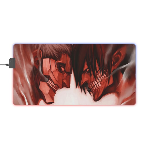 Attack on Titan Mouse Pad - Etsy