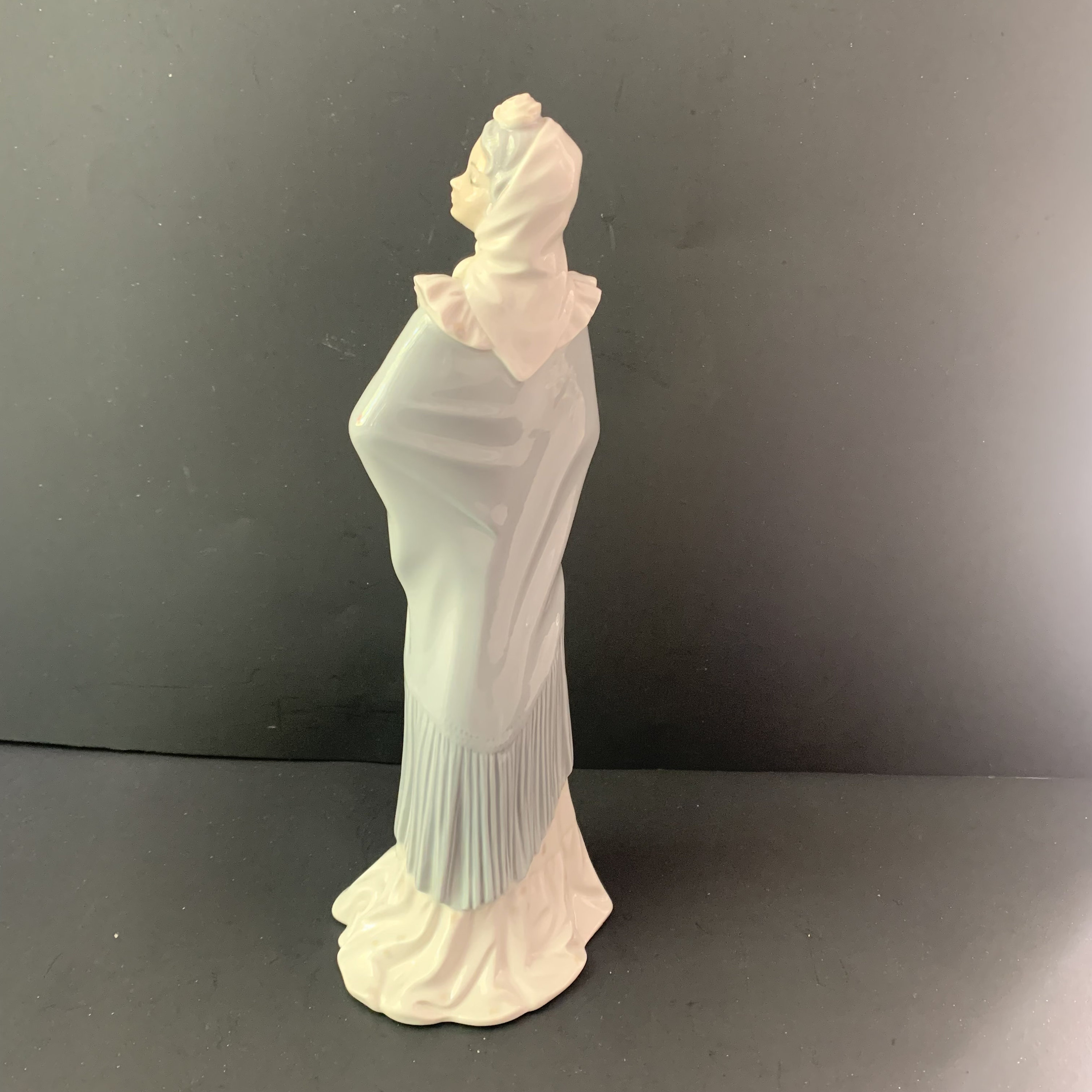 Nao by Lladro Lady With a Fan - Etsy