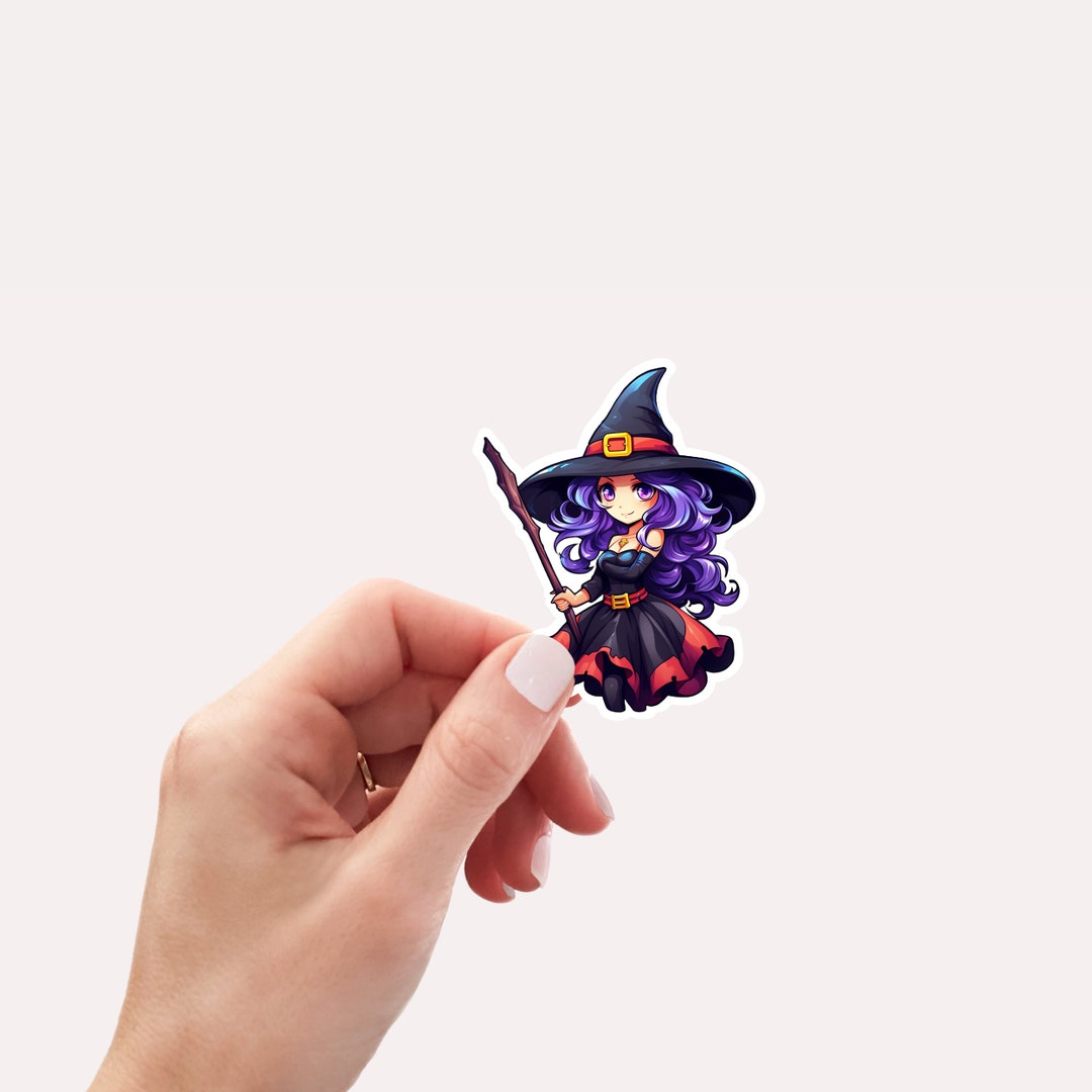 Witch Sticker - Magical Vinyl Decal for Witches and Wizards - Etsy