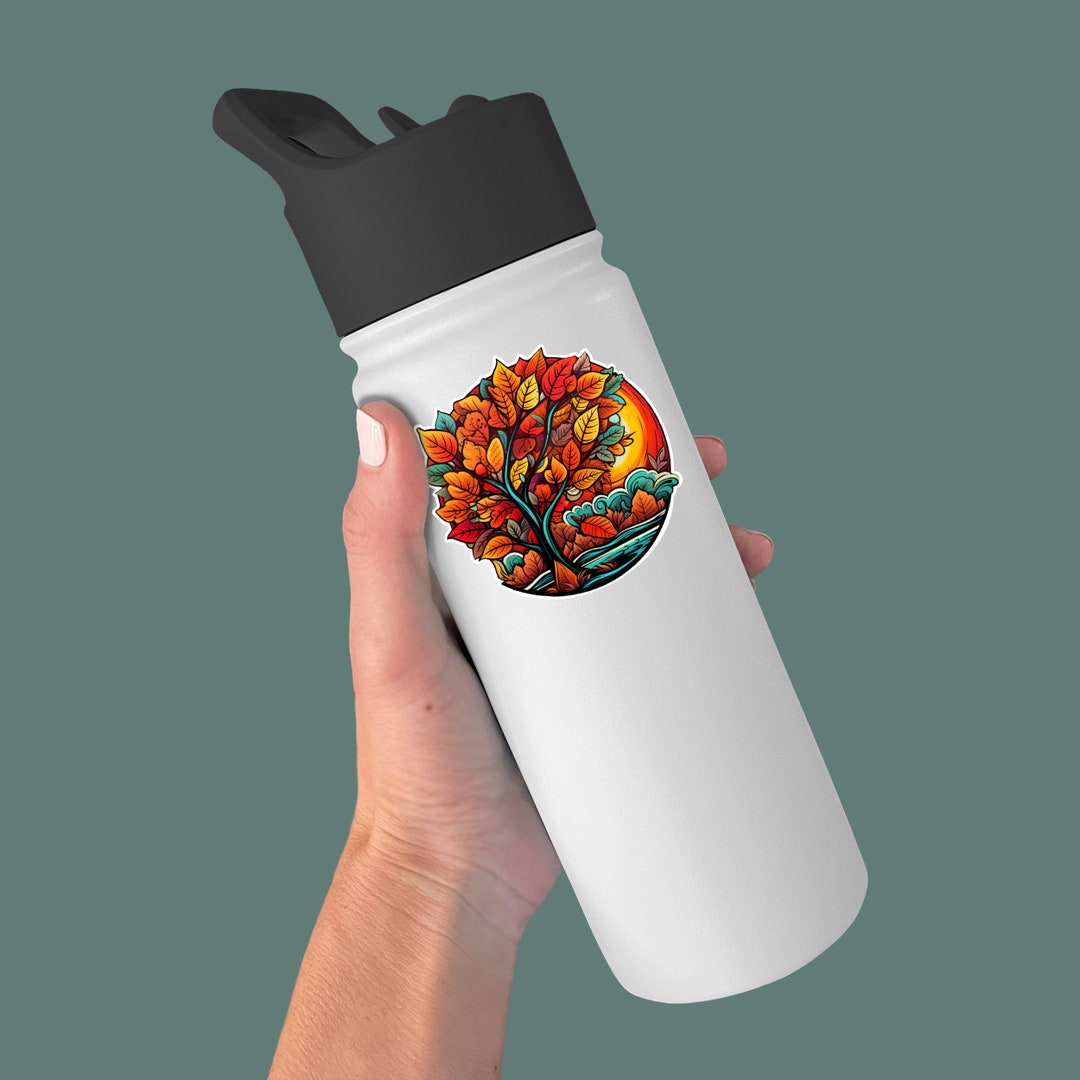 Vinyl Stickers Changing Colors Tree Sticker Embrace the - Etsy