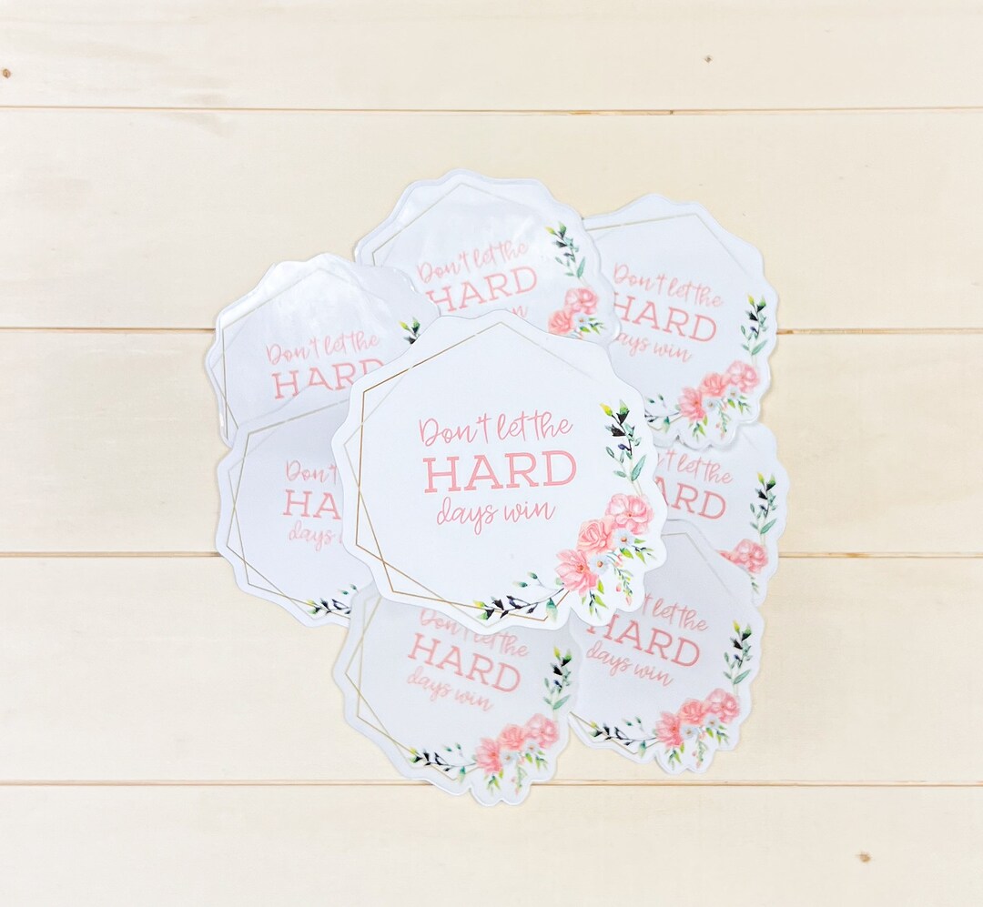 Healthy Mindset Stickers, Vinyl Stickers for Mental Health and Wellness ...