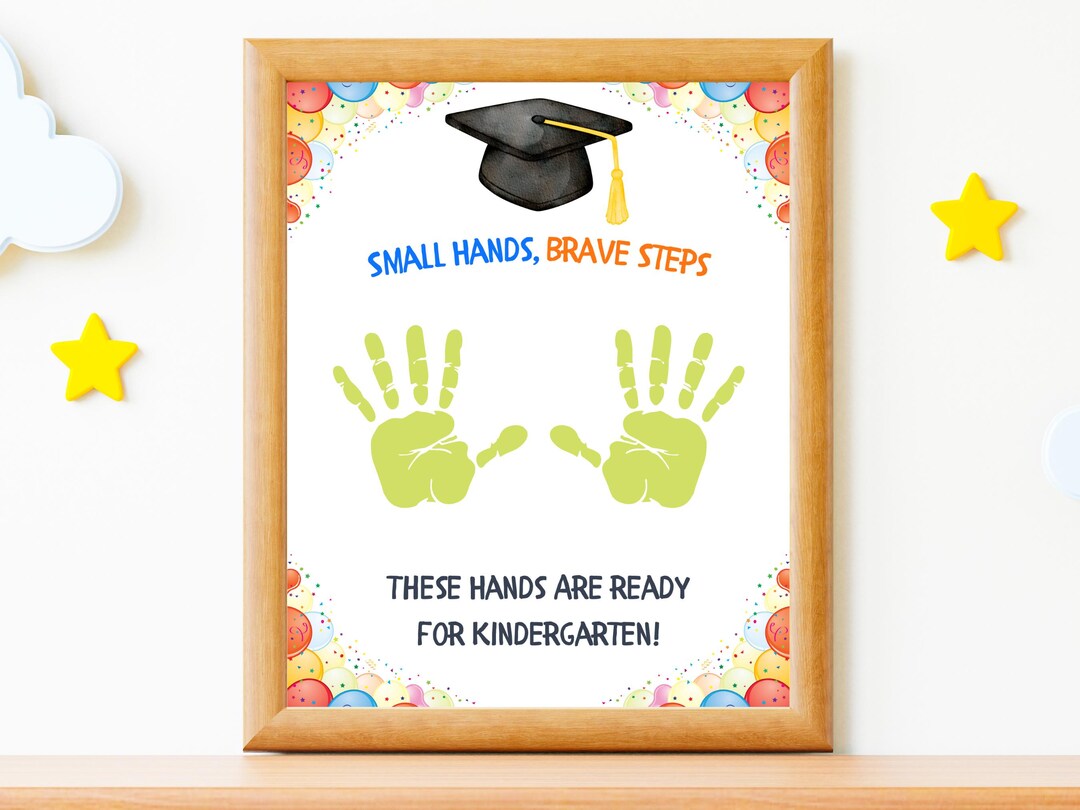 Preschool Graduation Handprint Craft | Preschool Graduation | Preschool ...