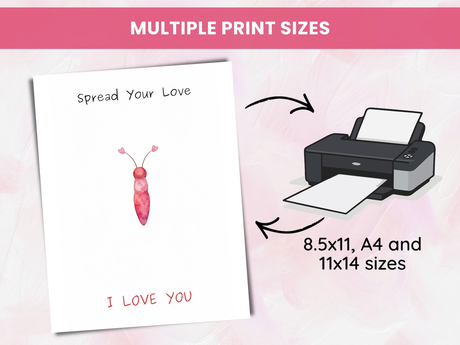 Valentine Handprint Butterfly Craft, Kids Activity, Keepsake (instant ...
