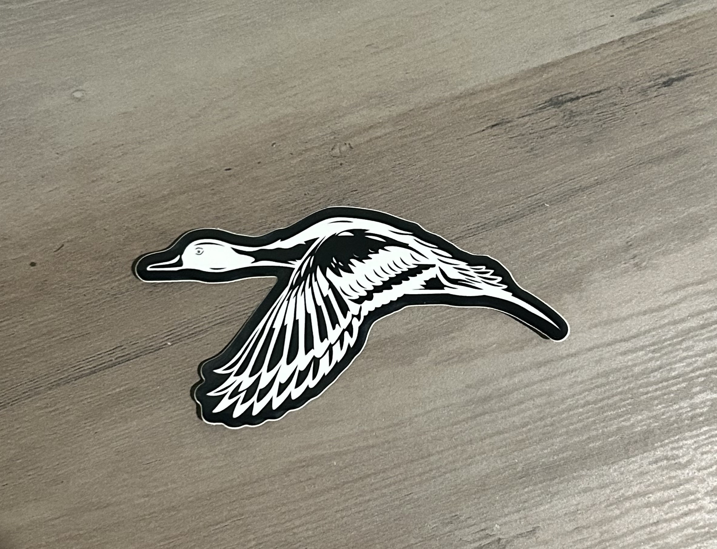 Flying Pintail Duck Decal - Etsy
