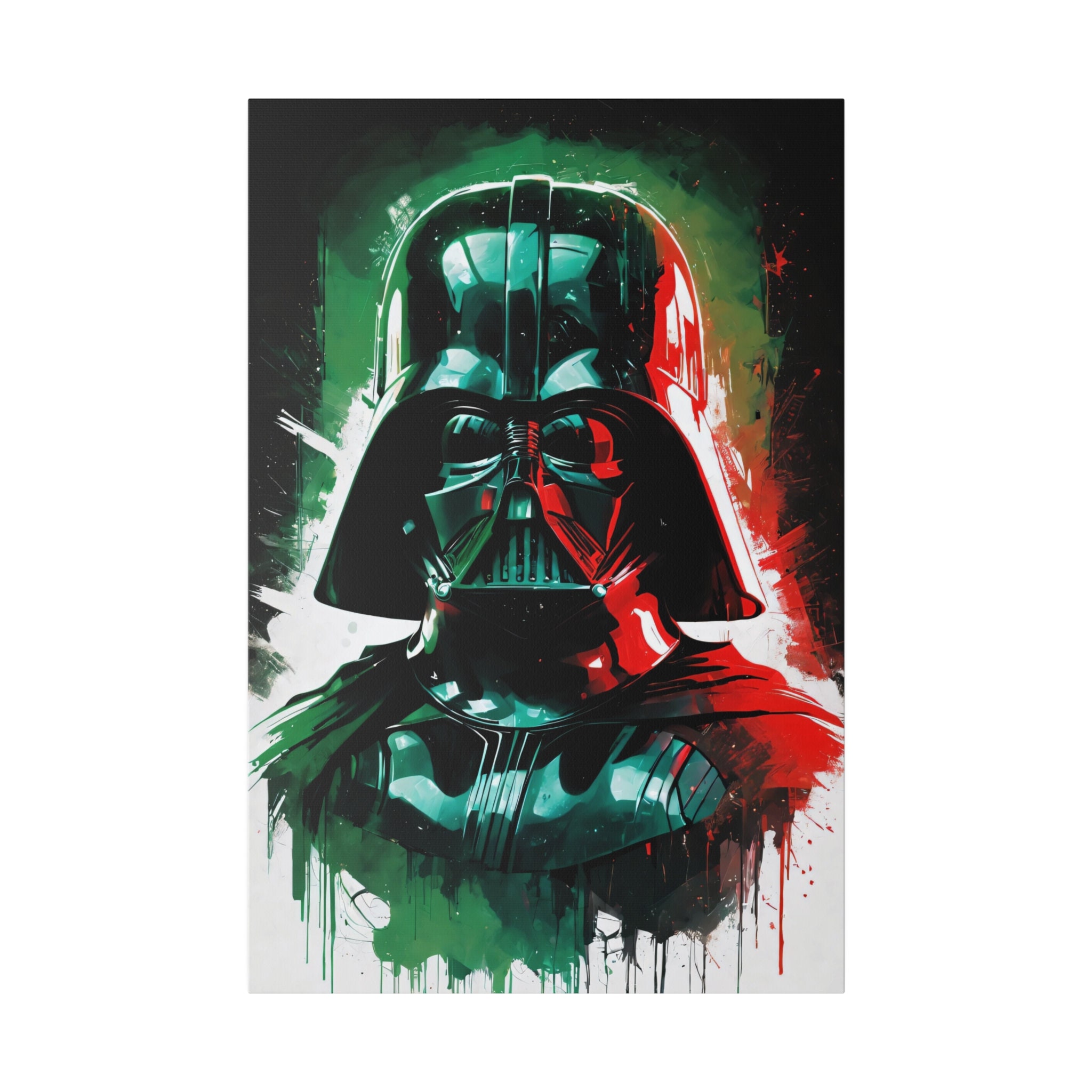 Darth Vader Starwars Canvas Digital Wall Art Canvas Art Wall Art Hang ...