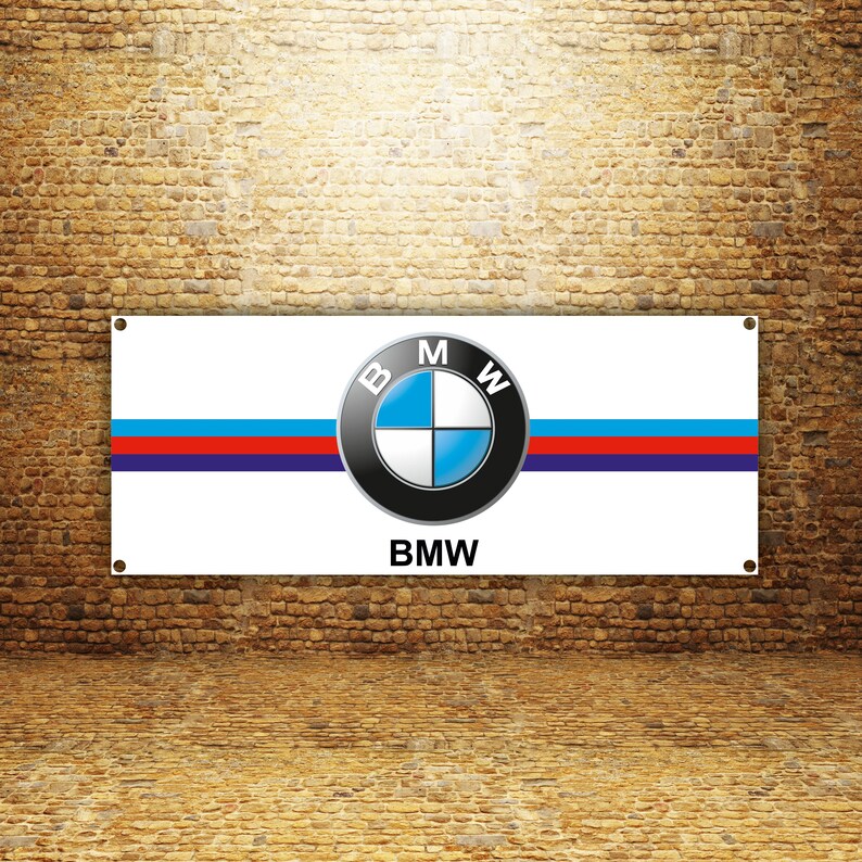 Bmw Logo Banner Vinyl Garage Signoffice or Showroom Flag - Etsy