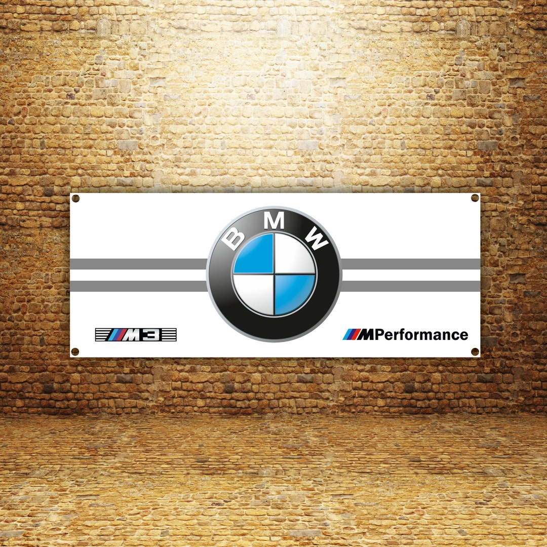 Bmw M Logo Banner Vinyl-garagesign-officeorshowroom-flag - Etsy