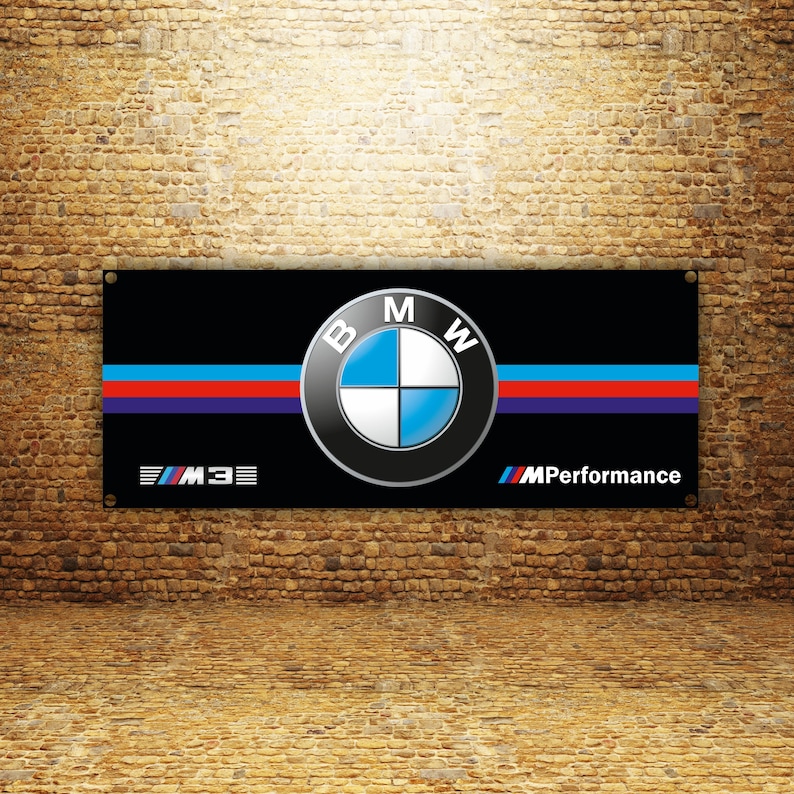 Bmw Logo Banner Vinyl Garage Signoffice or Showroom Flag - Etsy
