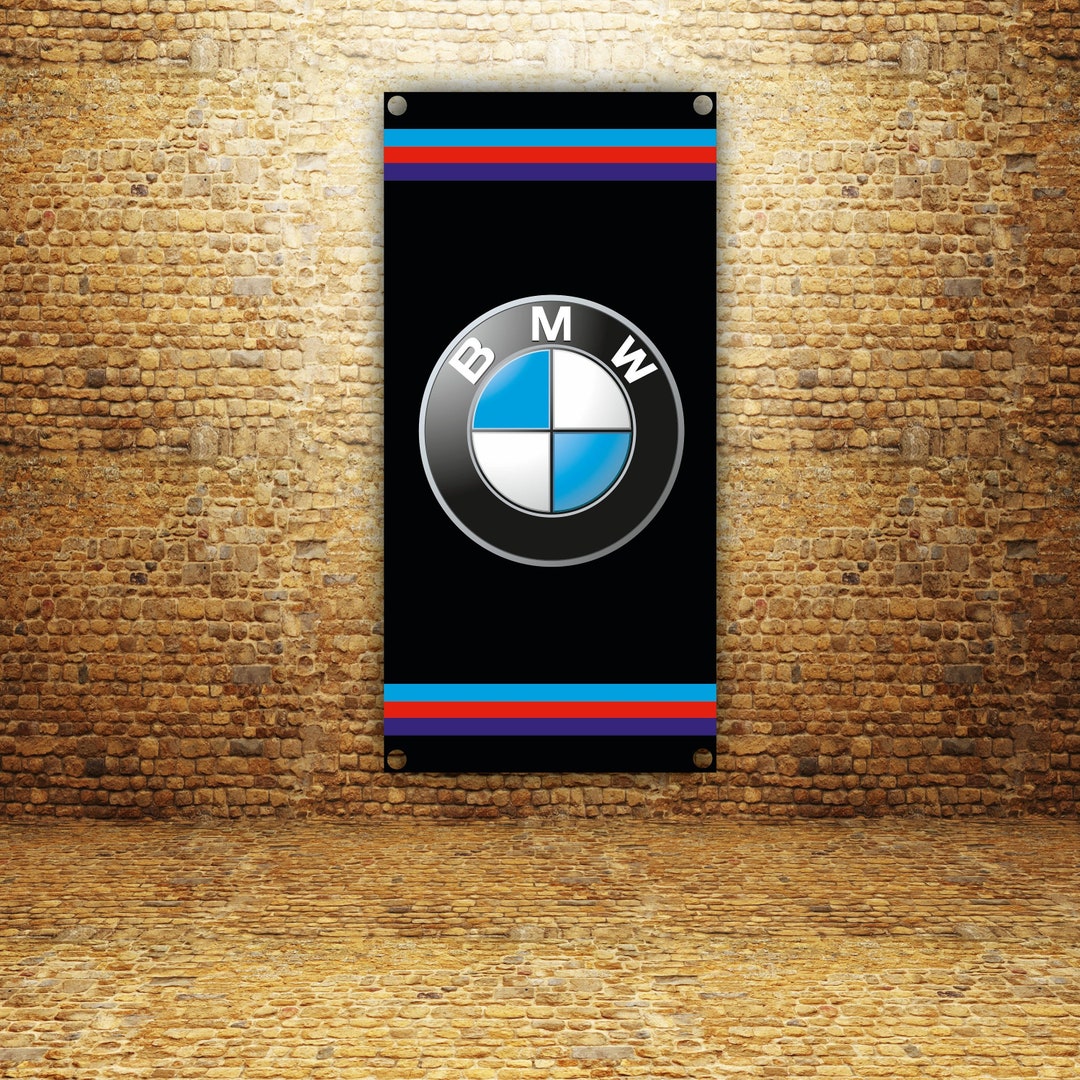 Bmw M Logo Banner Vinyl-garagesign-officeorshowroom-flag - Etsy