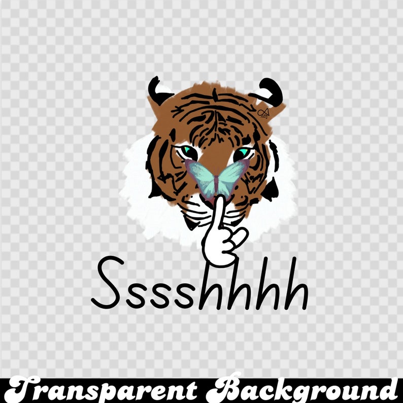 Digital Quiet Posters Tiger Ssshhh quiet Spaces school Poster office ...