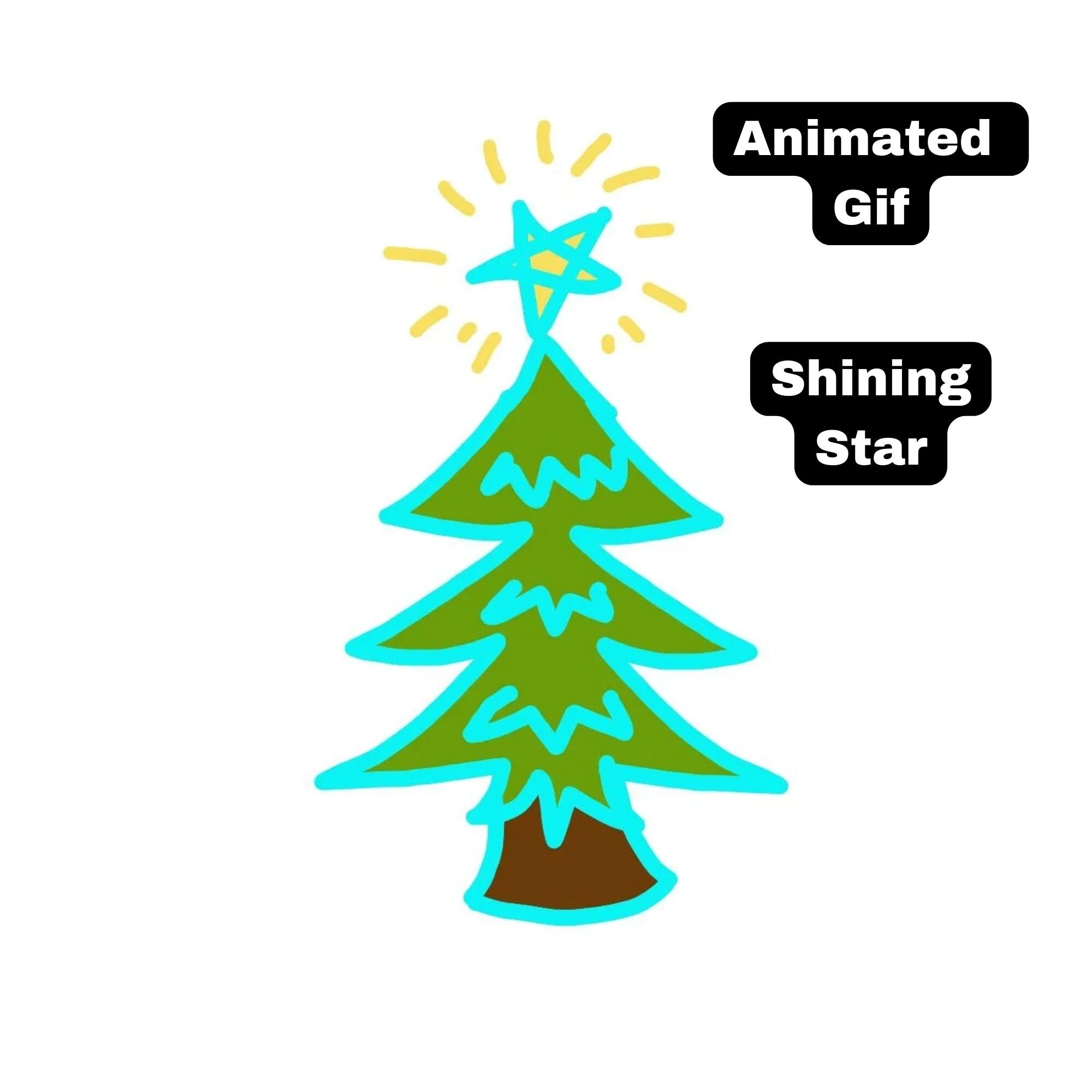 Christmas Phone Lock Screen, Animated Gif Lock Screen, Christmas Tree ...