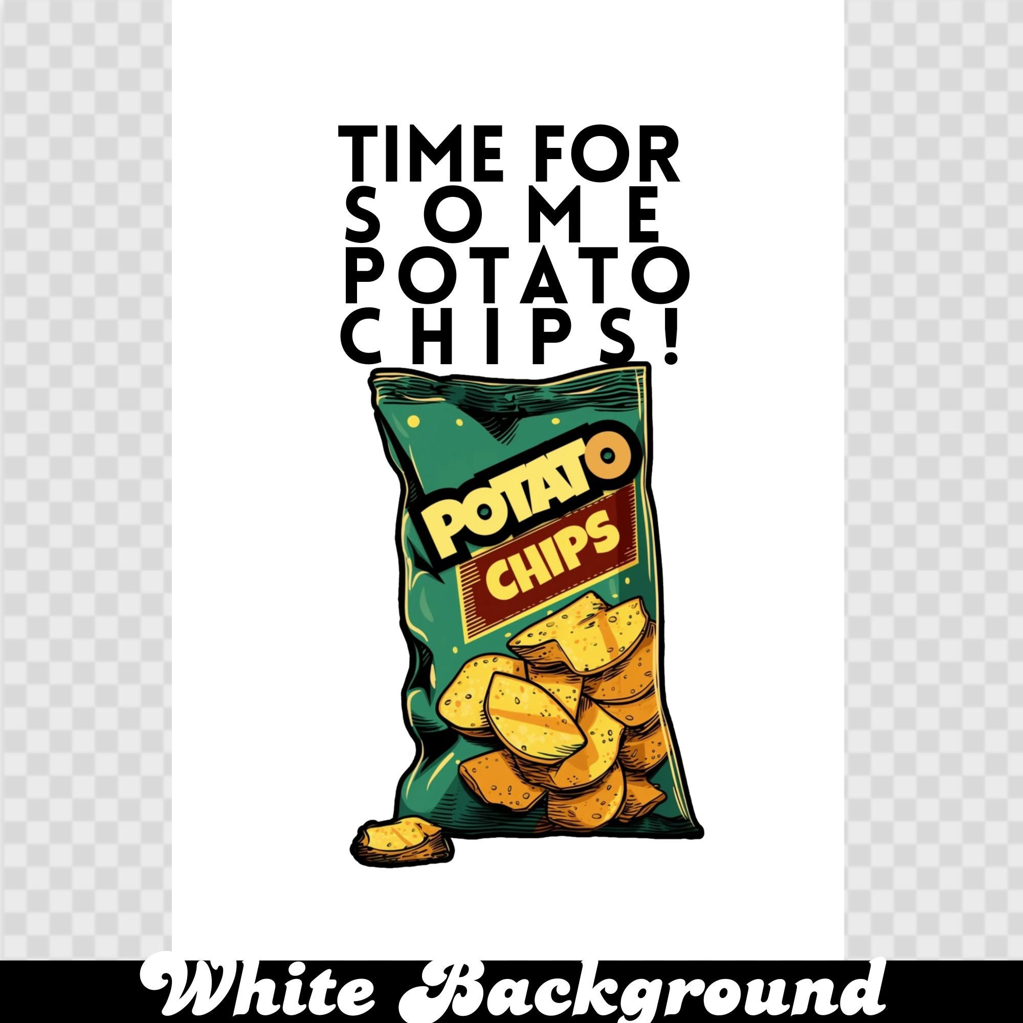 Digital Potato Chips Posters Movie Nights Poster snack Break living ...