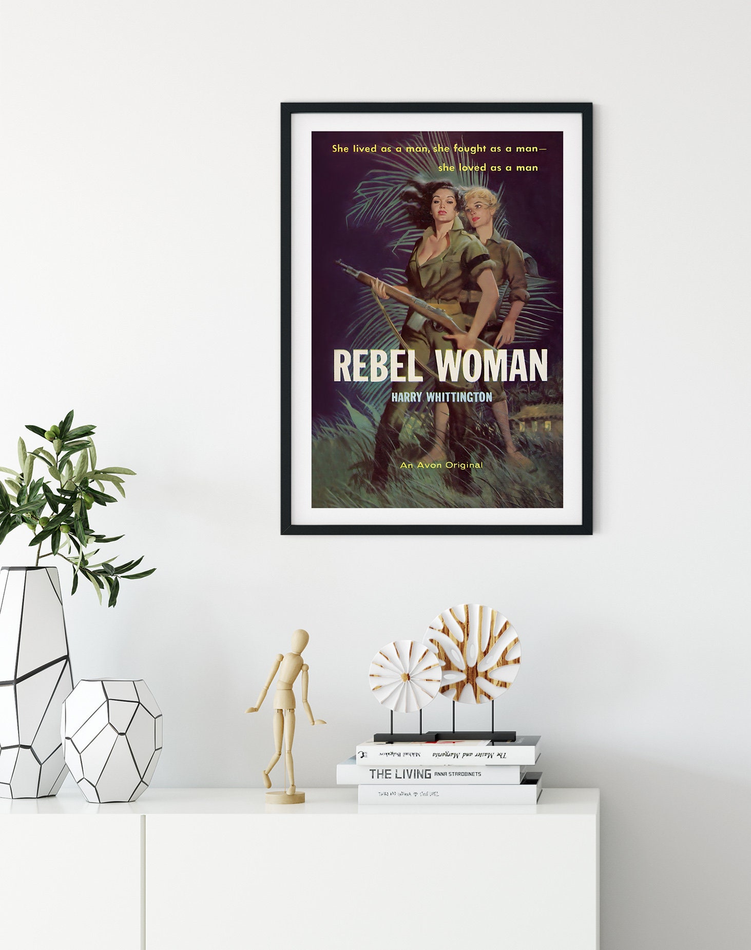 Pulp Art Print, Lesbian Poster, Pulp Cover Art, Lesbian Art Print ...
