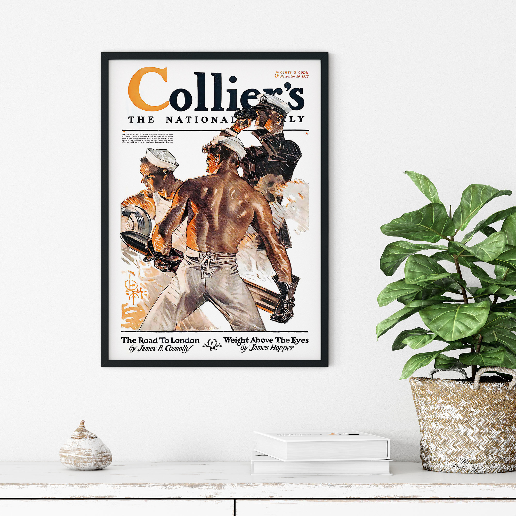 Gay Poster, Collier's Magazine Cover, Gay Illustration, Queer Poster ...