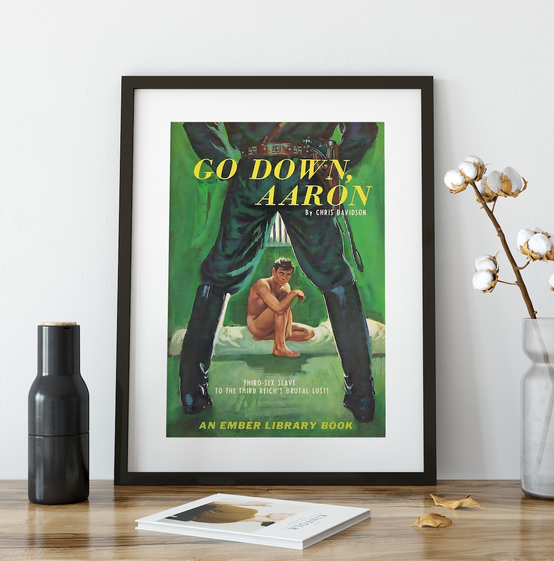 Gay Art Print, Pulp Cover Art, Gay Poster, Queer Poster, Gay Pulp Poster, Vintage Magazine ...