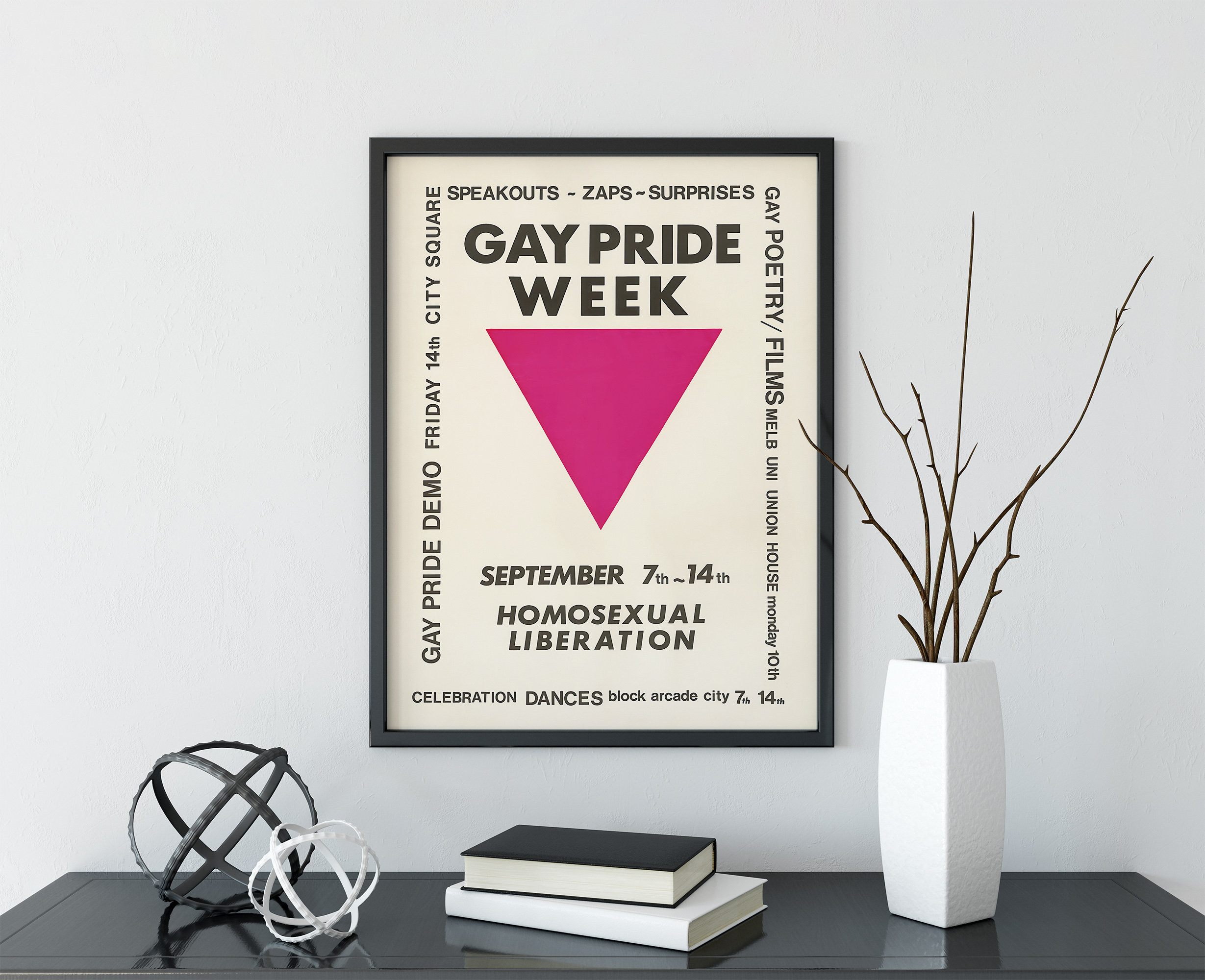 Retro Gay Poster, Gay Pride Poster, Gay Liberation Front Poster, Gay ...