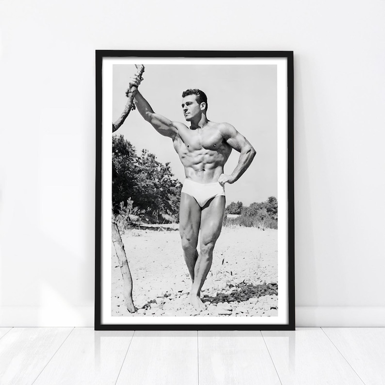 Set Of 3 Vintage Gay Photos Black And White Photographs Gay Wall Art