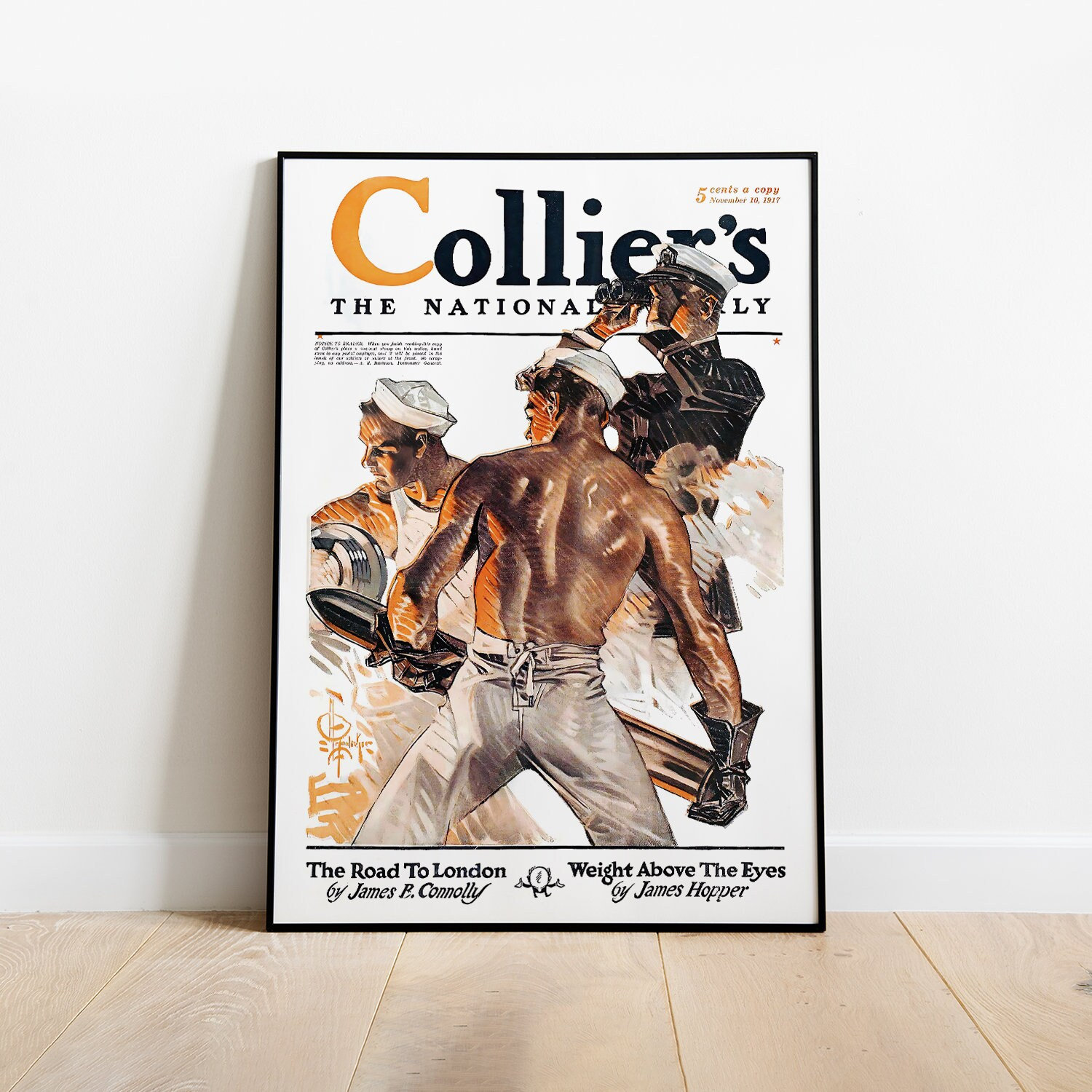 Gay Poster, Collier's Magazine Cover, Gay Illustration, Queer Poster ...
