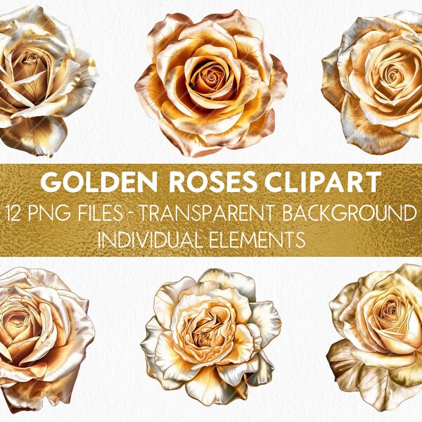 Rose Clipart - Etsy