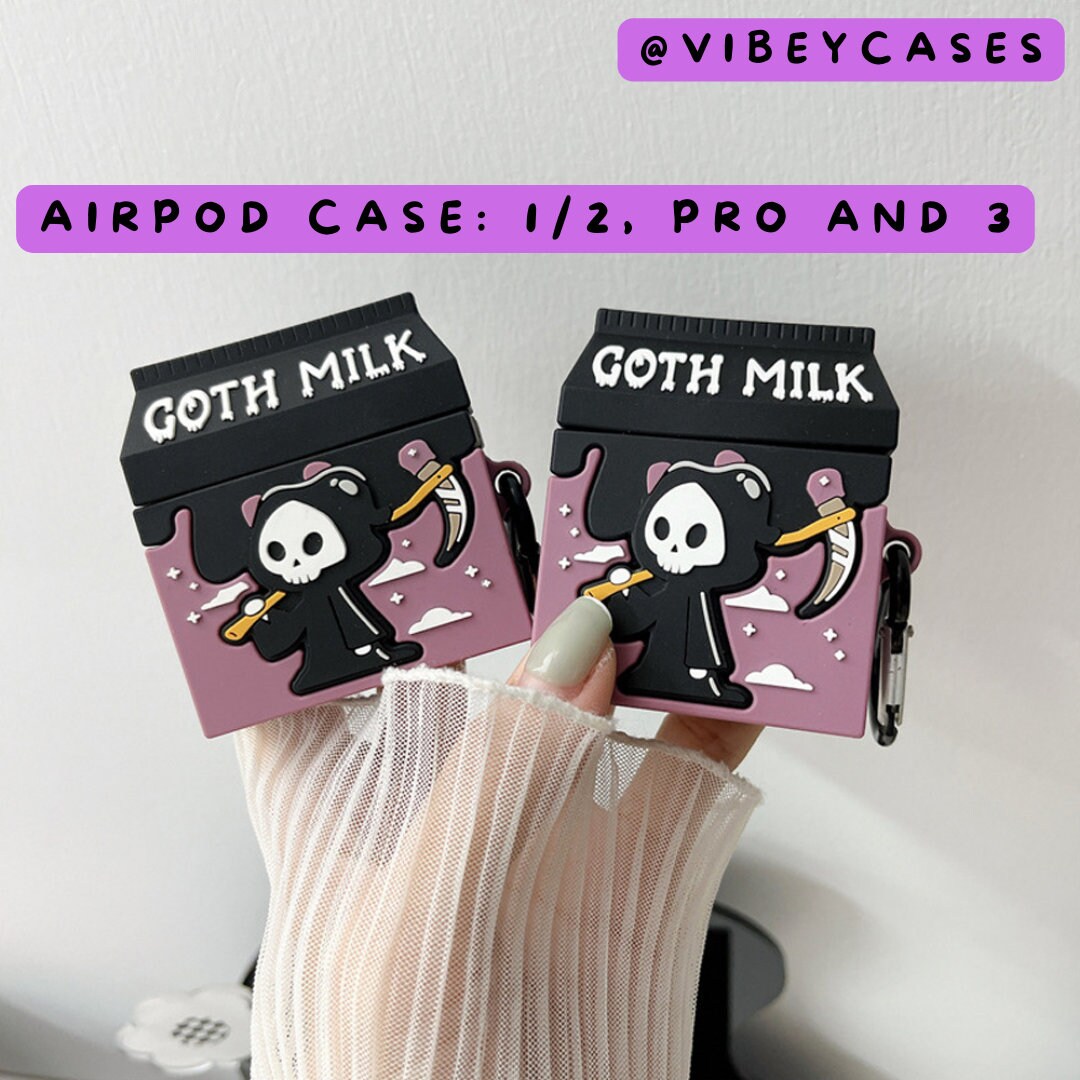 AirPod Case Anime Goth Milk Estuche para auriculares de dibujos ...