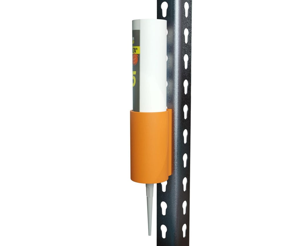 Caulk Tube Holder for Steel Component Shelving With Universal ...