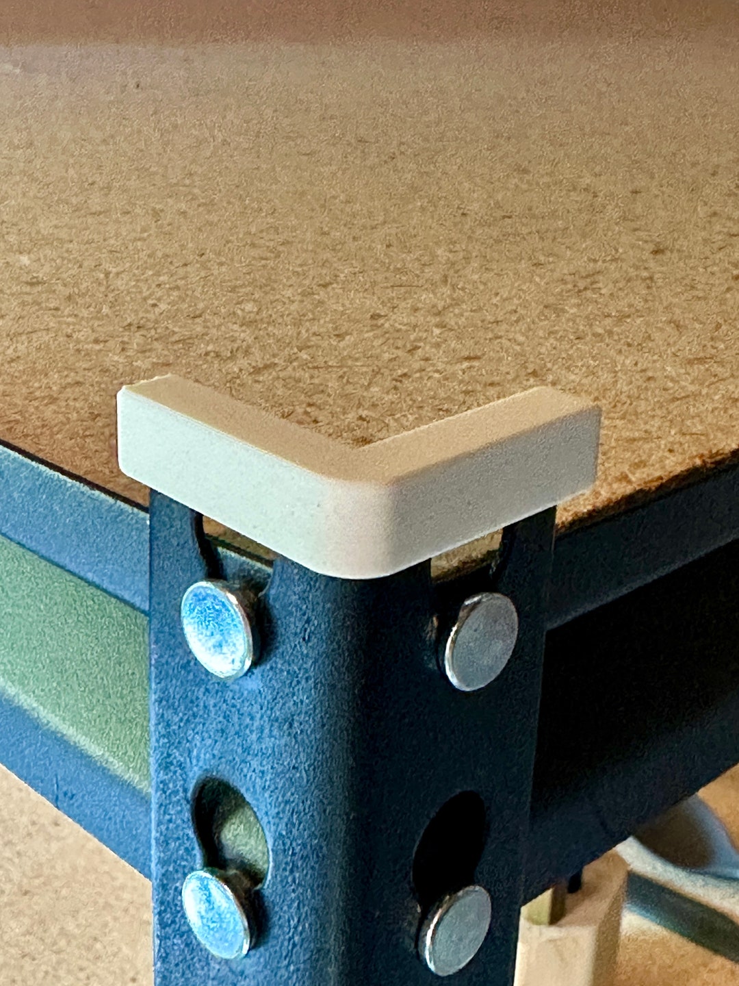 Protective Cap for L Shaped Angle Iron Metal Utility Shelving Units ...