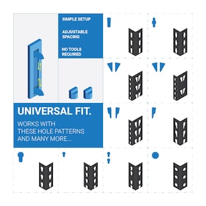 Utility Hook for Steel Component Shelving With Universal Compatibility ...